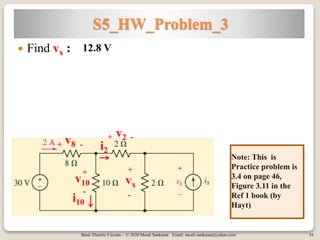 Basic Electric Circuits Session 5 | PPT