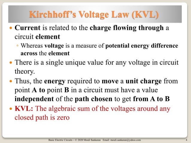 Basic Electric Circuits Session 5 | PPT
