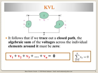 Basic Electric Circuits Session 5 | PPT