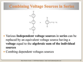 Basic Electric Circuits Session 6 | PPT