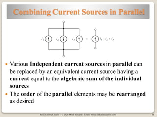 Basic Electric Circuits Session 6 | PPT