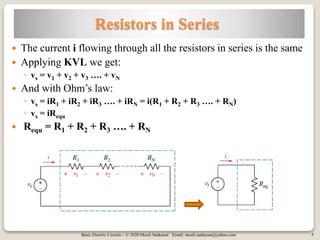 Basic Electric Circuits Session 7 | PPT