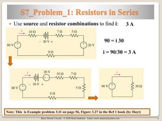 Basic Electric Circuits Session 7 | PPT