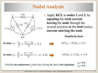 Basic Electric Circuits Session 8A | PPT