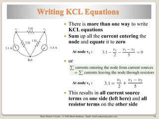 Basic Electric Circuits Session 8A | PPT