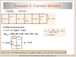 Basic Electric Circuits Session 8A | PPT
