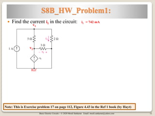 Basic Electric Circuits Session 8B | PPT