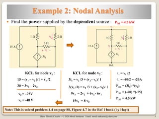 Basic Electric Circuits Session 8B | PPT