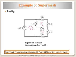 Basic Electric Circuits Session 9B | PPTX