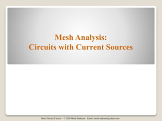 Basic Electric Circuits Session 9B | PPTX