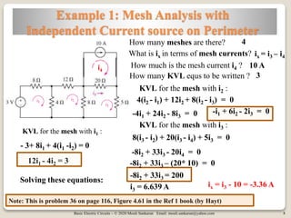Basic Electric Circuits Session 9B | PPTX