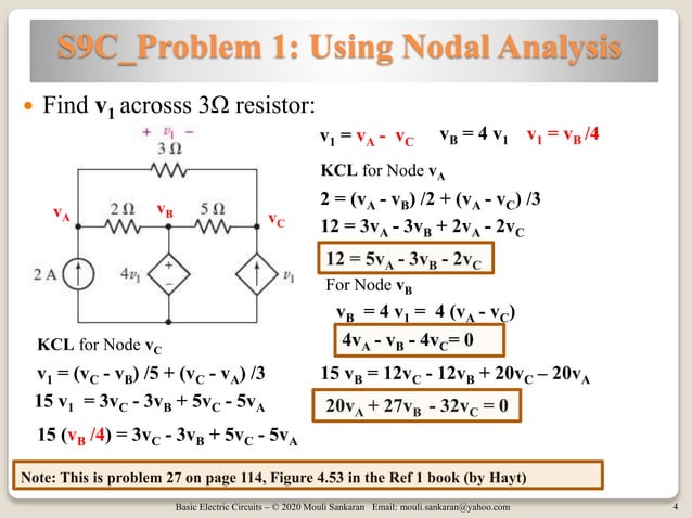Basic Electric Circuits Session 9C | PPTX
