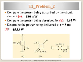 Basic Electric Circuits Tutorial 2 | PPT