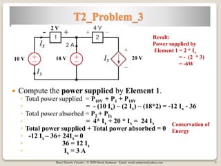 Basic Electric Circuits Tutorial 2 | PPT