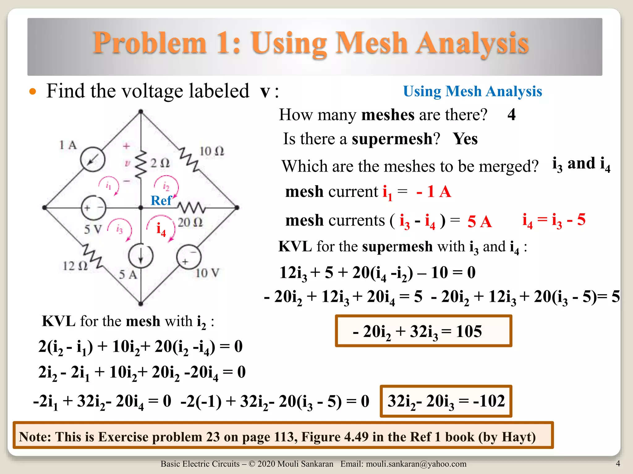 Basic Electric Circuits Tutorial 7 | PPT