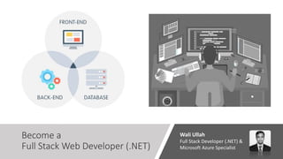Become a Full Stack Web Developer (.NET) - Thisiswali | PPT