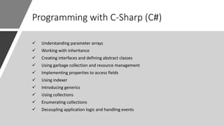 Become a Full Stack Web Developer (.NET) - Thisiswali | PPT