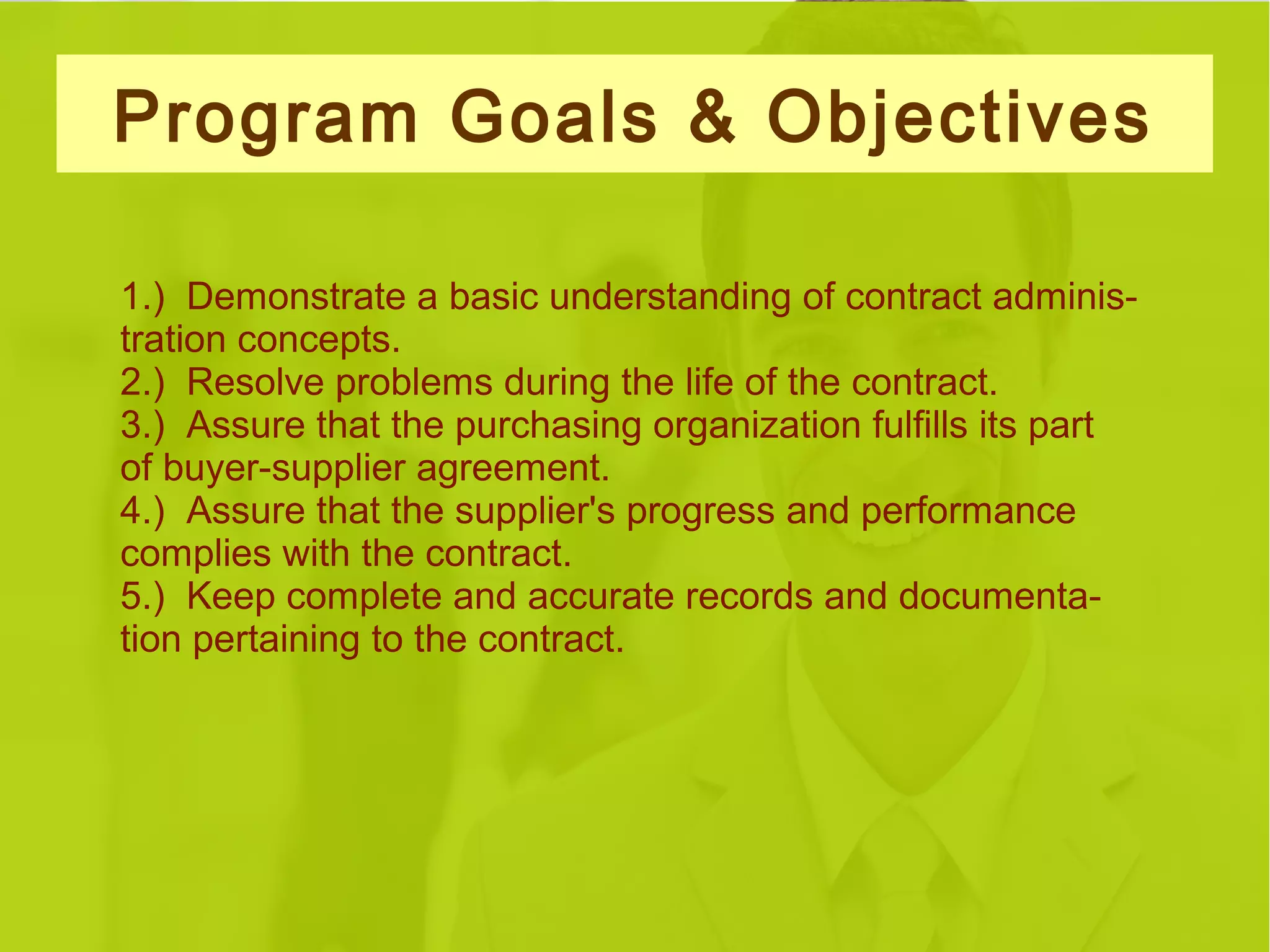 Become a certified contract manager | PPT