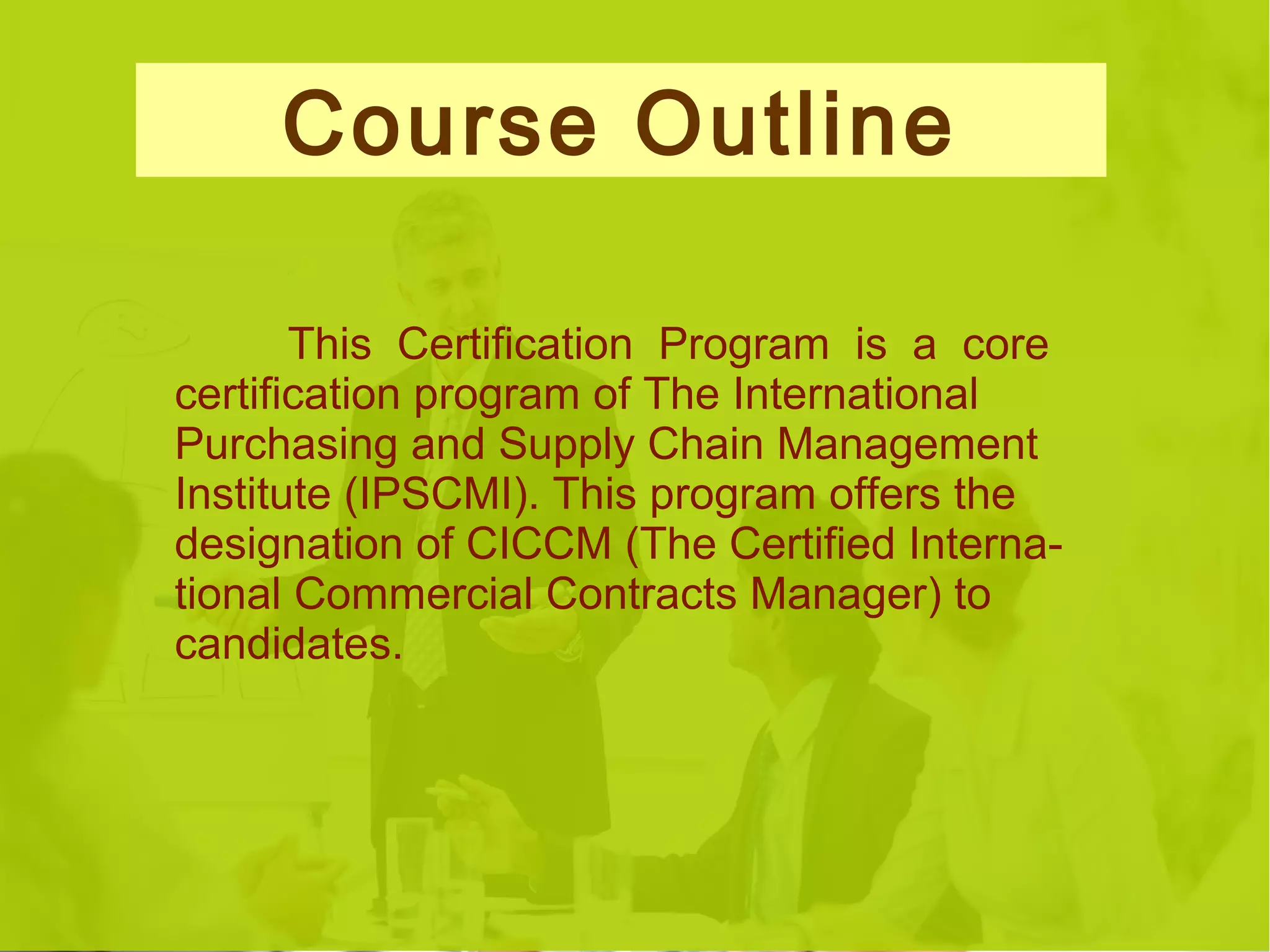 Become a certified contract manager | PPT