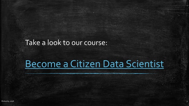 Become a citizen data scientist | PDF