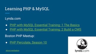 Become a Front End Web Developer | PPT