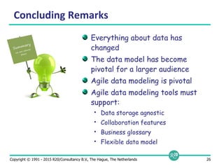 Become Agile with Data Modeling | PPT