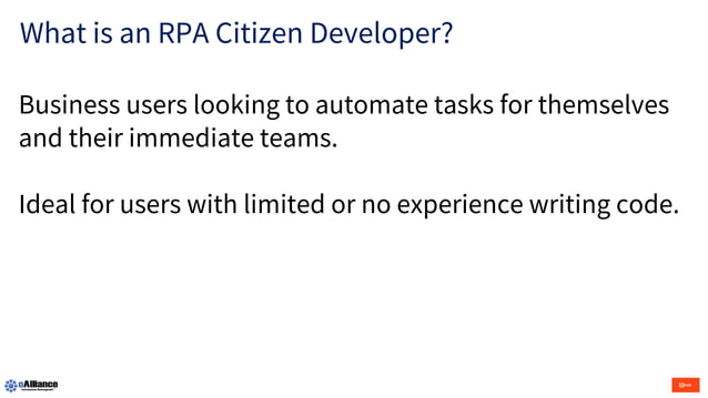 Become an RPA Citizen Developer | PDF | Email | Internet