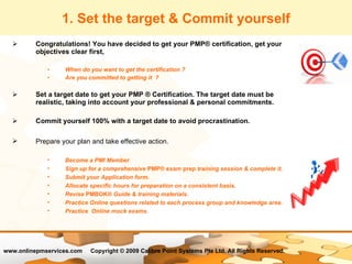 Become a PMP | PPT | Educational Assessment | Education