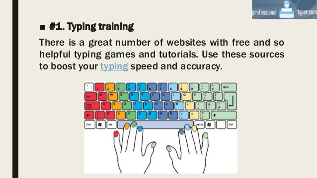 Become A Professional Typist In 10 Easy Steps