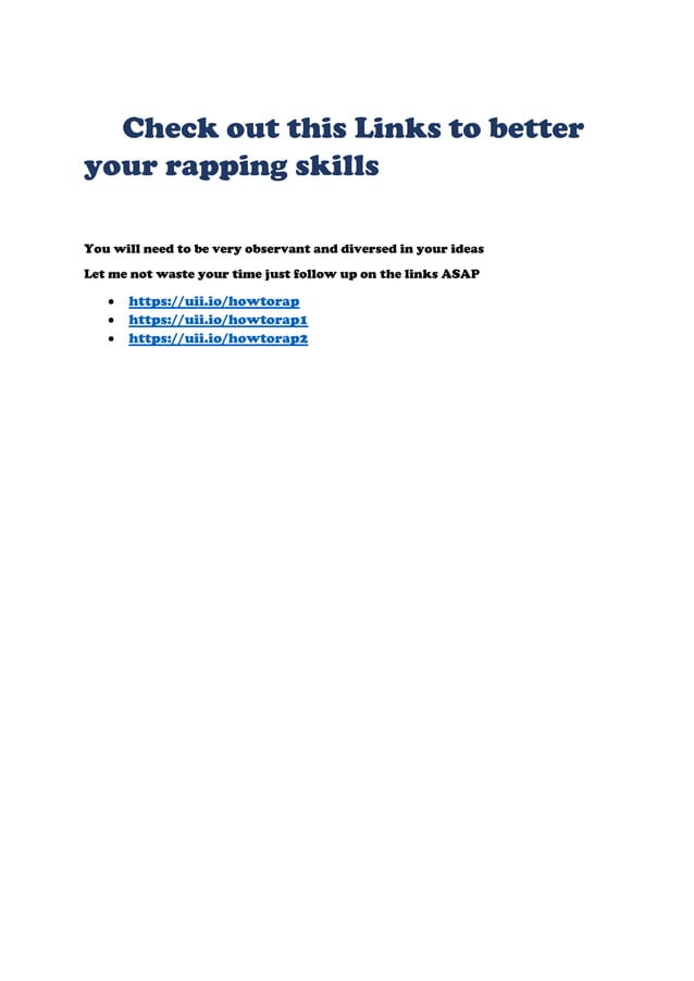 Become a rapper.pdf | Hip Hop Music | Music