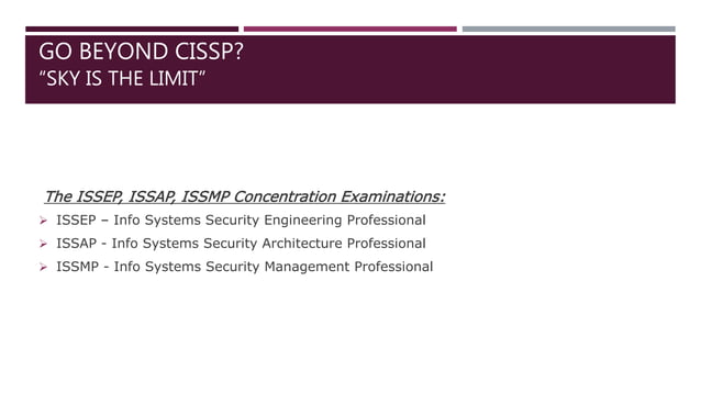 Become CISSP Certified | PPTX