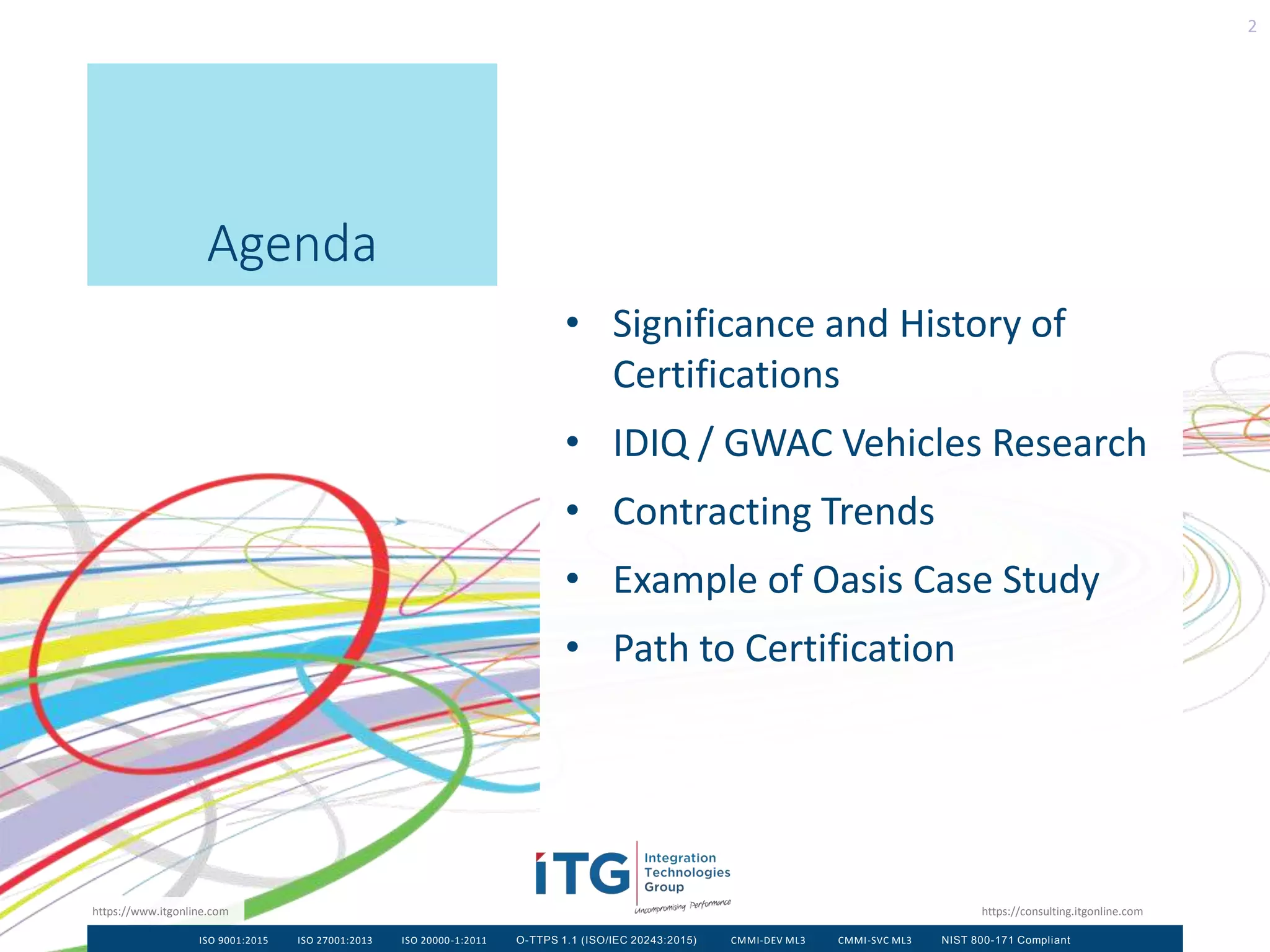 Become competitive for gwac and idiq opportunities through ...