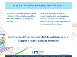 Become competitive for gwac and idiq opportunities through ...