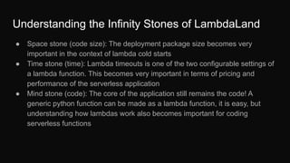 Become Thanos of the LambdaLand - Wield All the Infinity Stones | PPT
