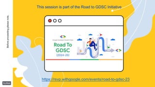 Become the next LEAD | GDSC IITK | Info & Guidelines | PPTX