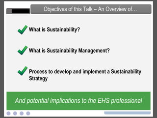 ASSE - The Sustainability Professional, Taking EHS To The Next Level ...