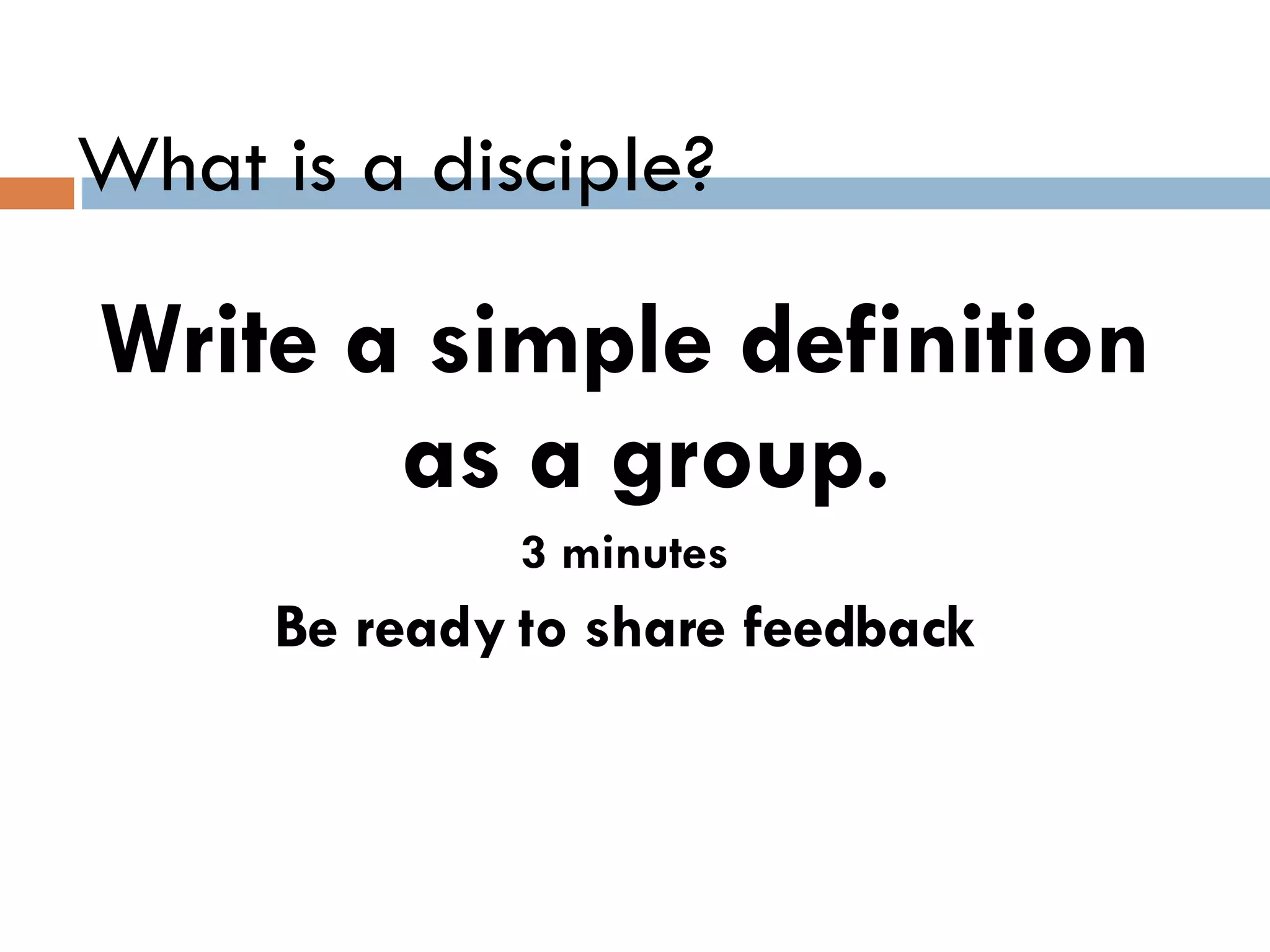 Becoming A Disciple Making Church | PPT