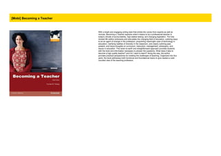 [Mobi] Becoming a Teacher | PPT