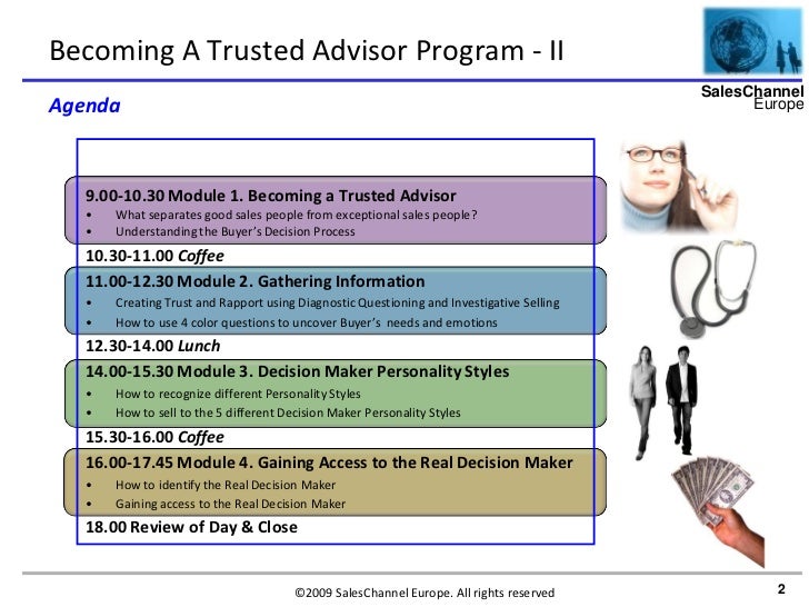 Becoming A Trusted Advisor - II