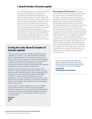 Becoming a World Class CHRO - Validated Model | PDF | Human Resources ...