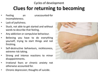 Becoming cycles of developement | PPTX