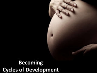 Becoming cycles of developement | PPT