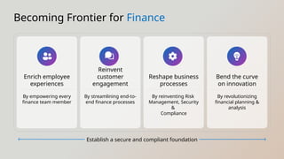Becoming Frontier for Dynamics 365 Finance PPT | PPTX