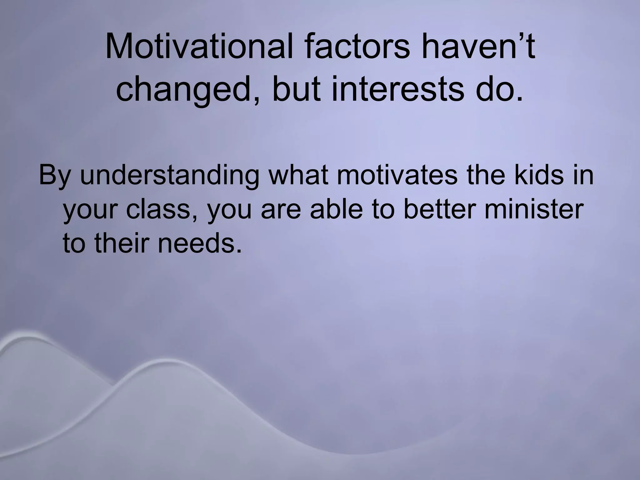 Becoming Relevant to Children | PPT