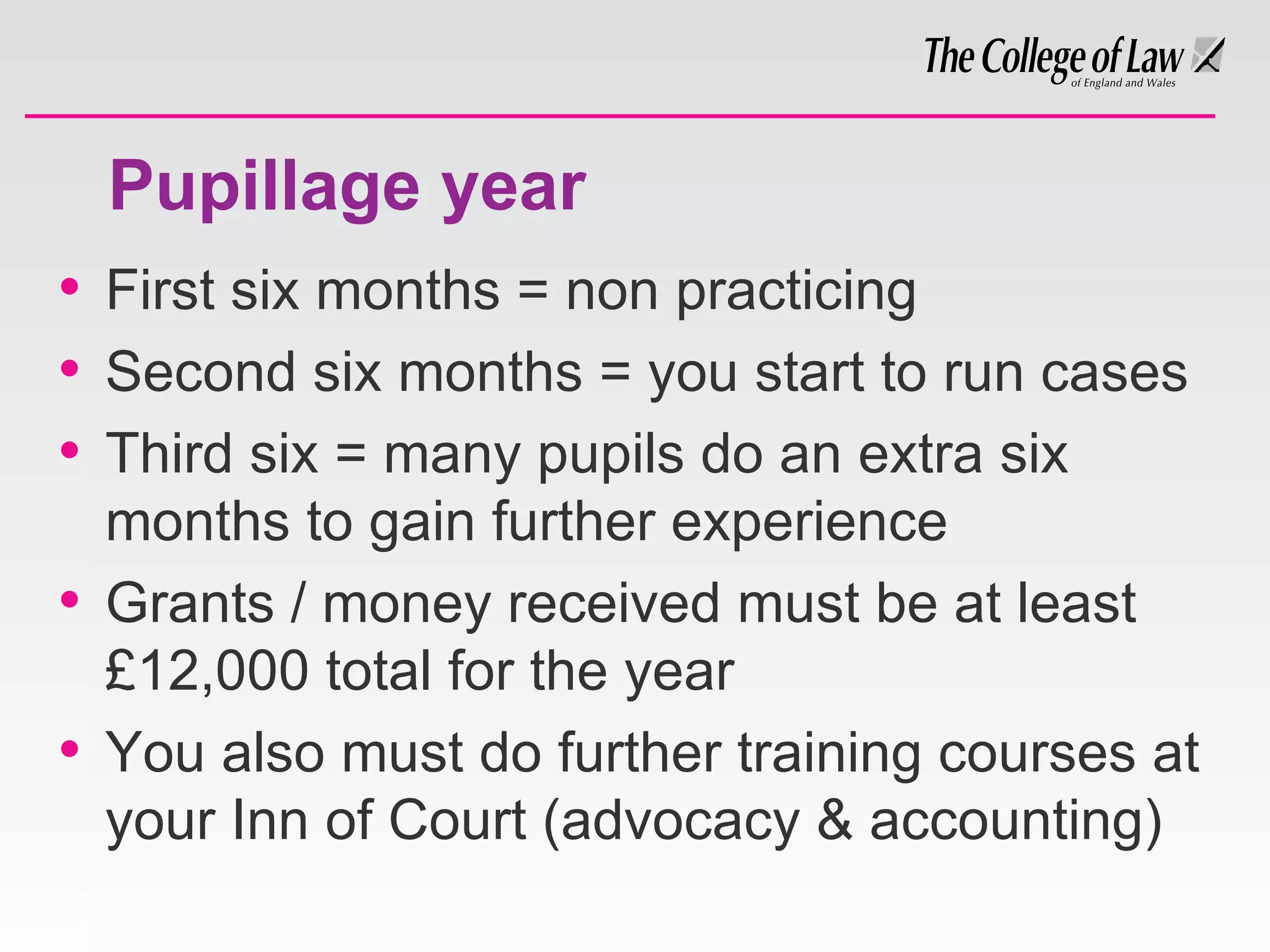 Becoming a Barrister | PPT