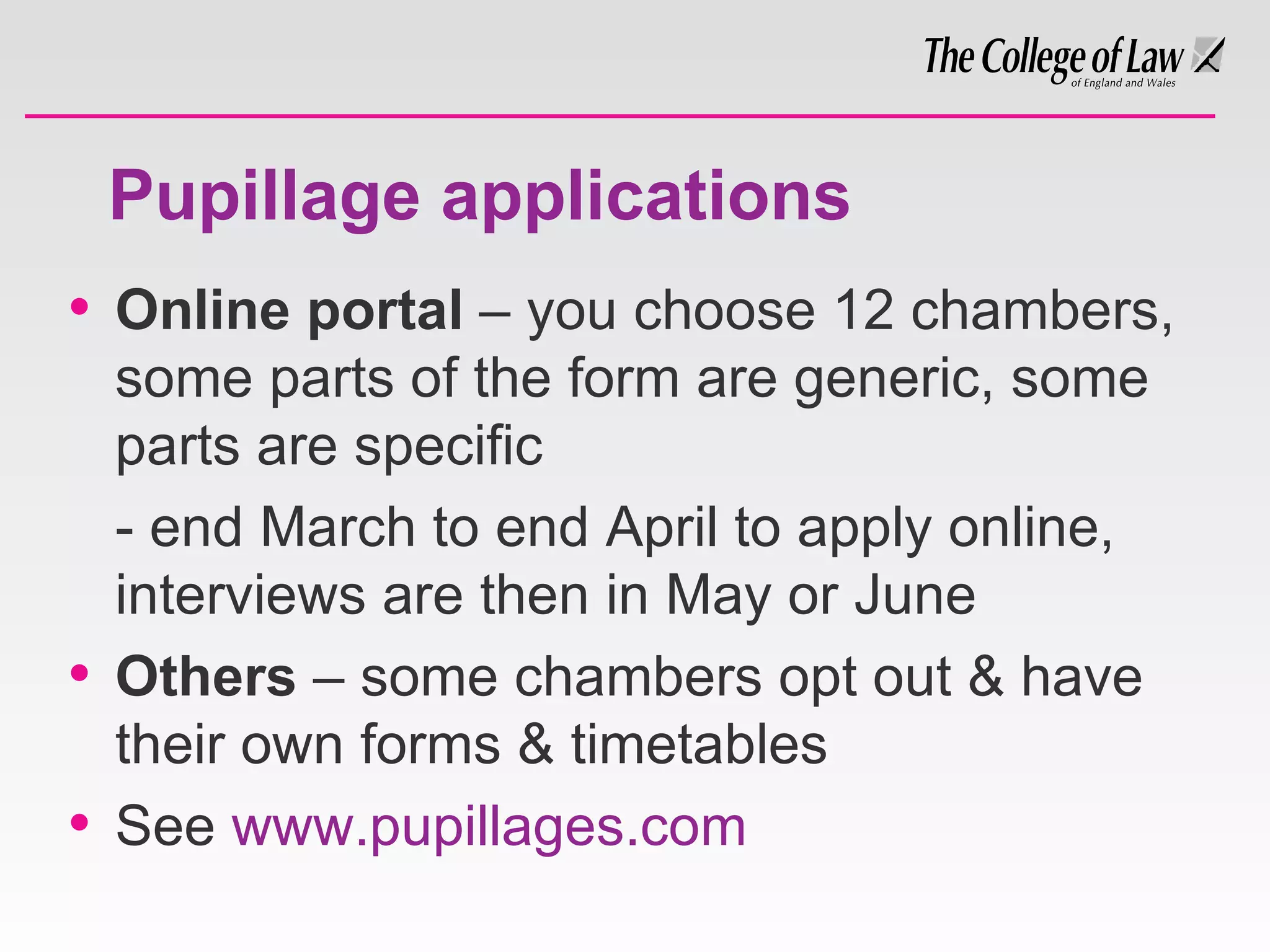 Becoming a Barrister | PPT