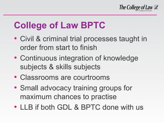 Becoming a Barrister | PPT