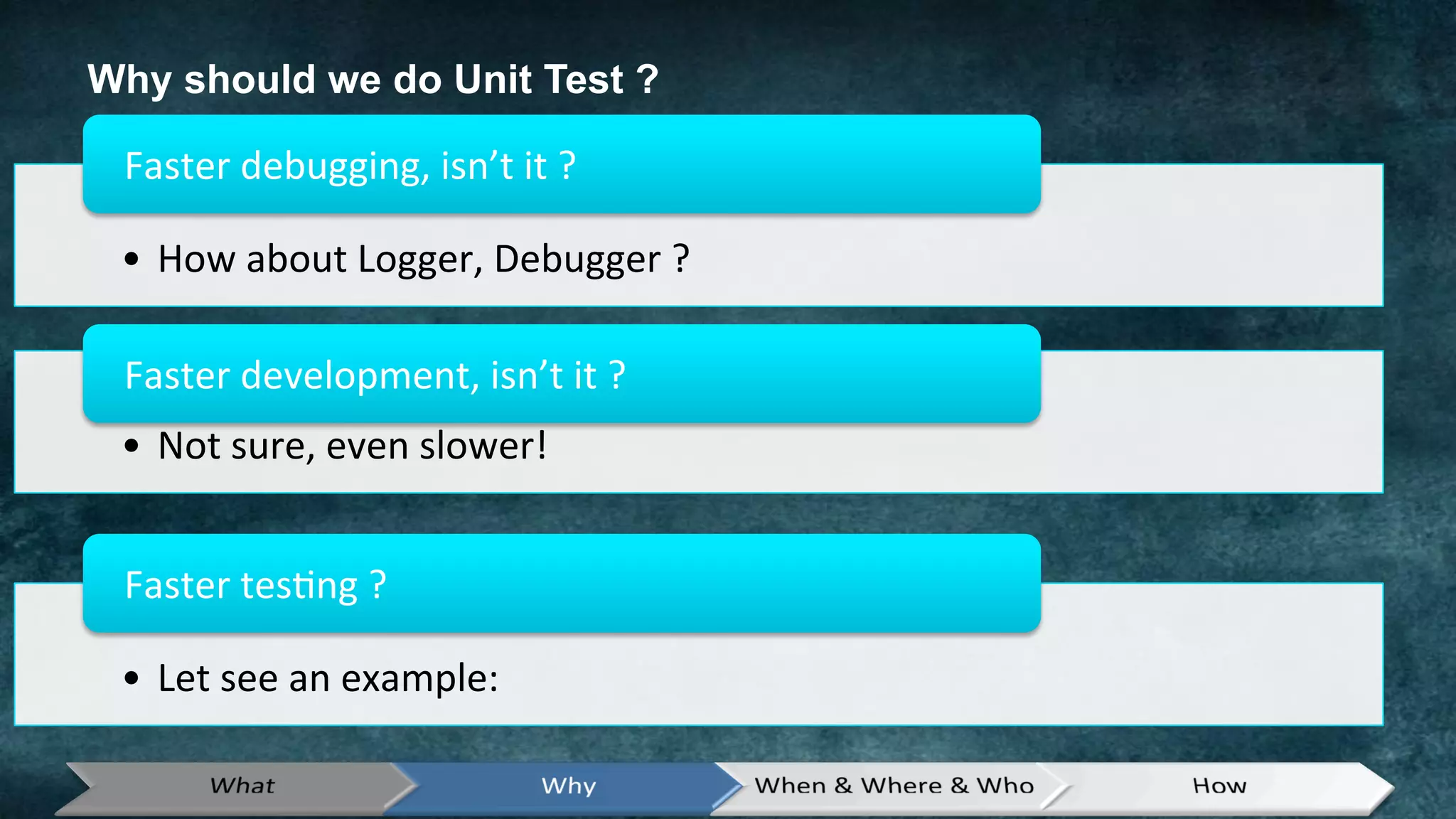 Becoming a better programmer - unit testing | PPT