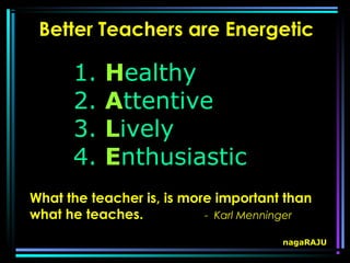 Becoming a Better Teacher | PPT