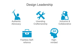 Becoming a Design Leader | PPTX